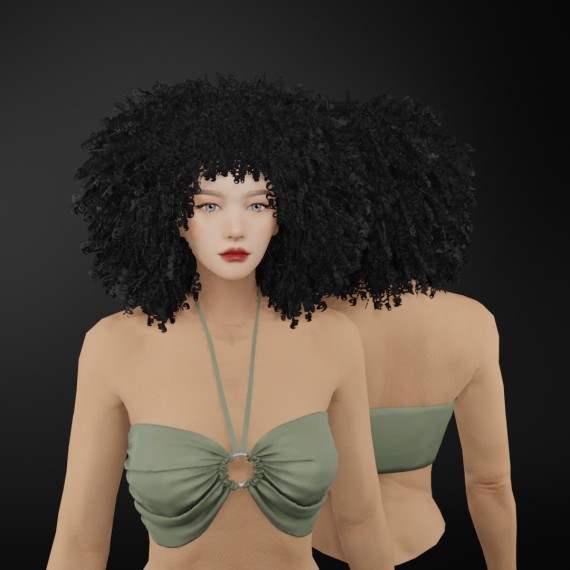 Pewe Studios Clothes · Hair