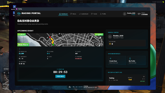 Kartik Scripts · Racing App