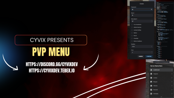 Cyvix Studios · K / Combat / PVP Menu [ESCROW]