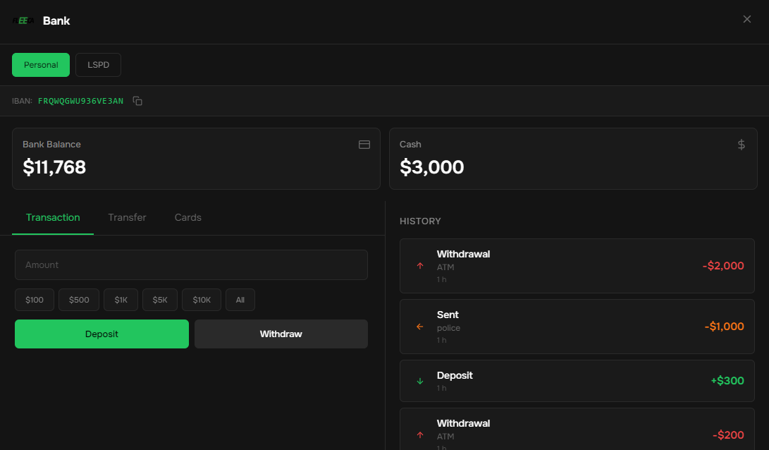 [PAID] Kubiaku : Simple Bank - FiveM Releases - Cfx.re Community