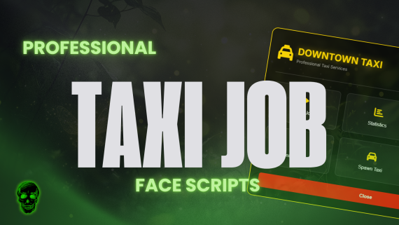 Advanced Taxi Job System For QBox - FACE SCRIPTS