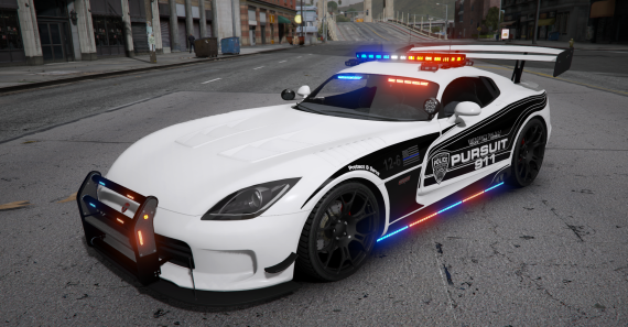 Banshee Los Santos Police - Multi Livery - NON ELS | ELS Police Car ...
