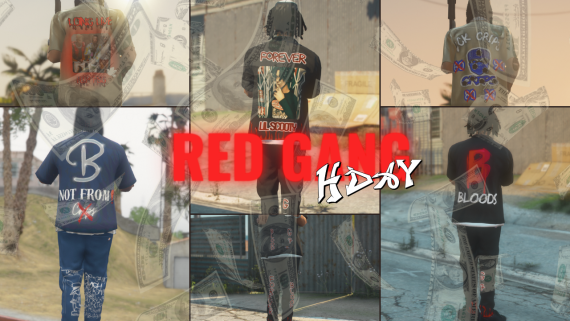 1370 Modding | RED GANG HOOD DAY