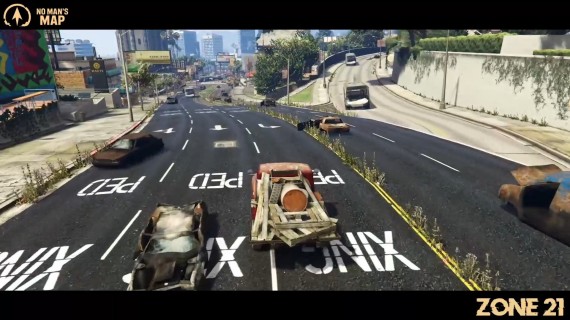 No Man’s Map · Zone 21 / Apocalypse