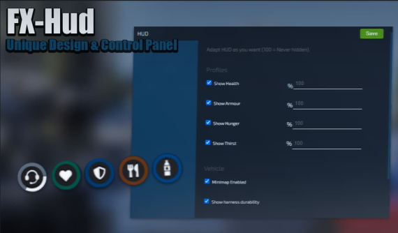 NC Fivem | FX HUD