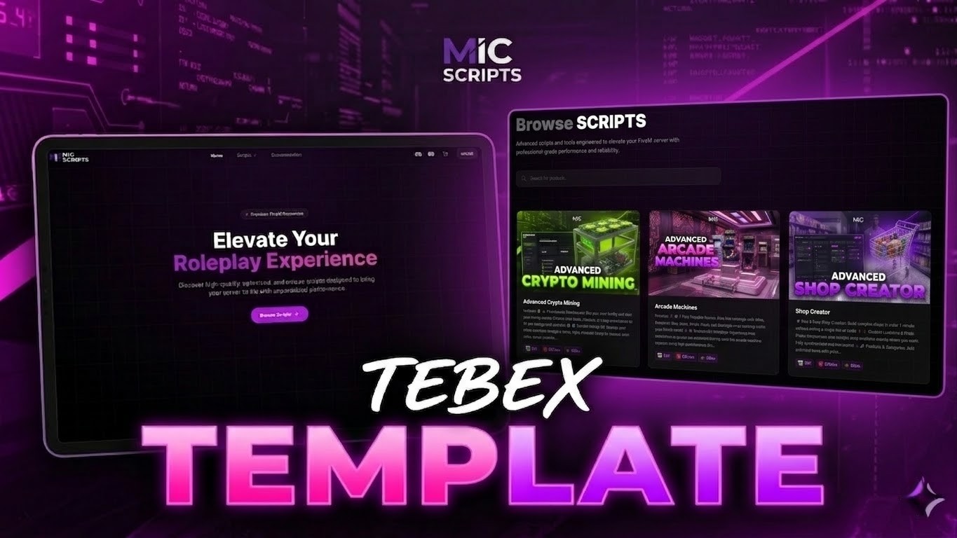 Mic Scripts · Tebex Template