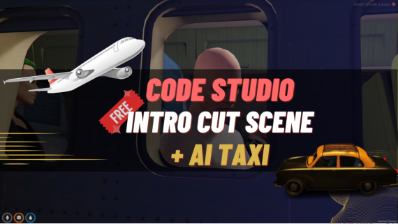 Code Studio | Intro Cutscene with AI Taxi