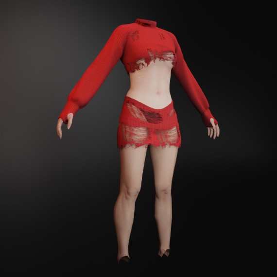 Pewe Studios Clothes · One Set