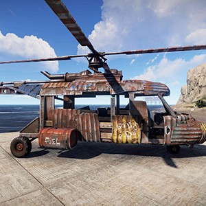 Blue Collar Rust Store | Scrap Transport Copter