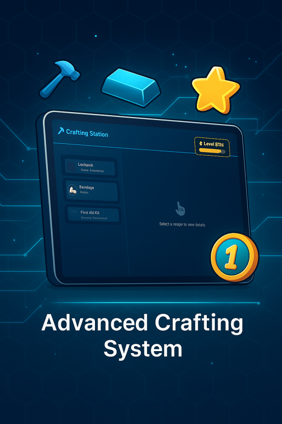NS · 🛠️ Advanced Crafting System[QBcore/Qbox]