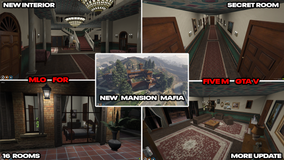 Lusino Mapping | NEW MAFIA MANSION LUSINO