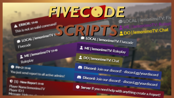 FIVECODE | Roleplay Chat script