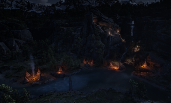 Windswept Horizons | Coyote's Native Village & Ceremonial Path (Standalone)