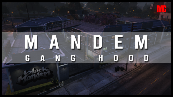 Max Creations | Mandem Gang Hood ( New )