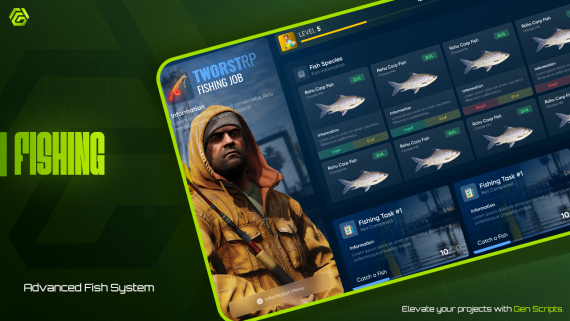 GenScripts | GEN Advanced Fishing Job | Escrow