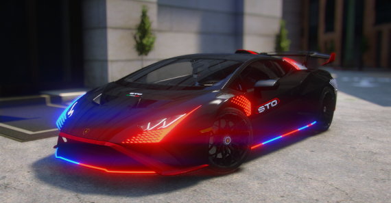 VERSUS CARS | Huracan S-T-O Police Modern Lights [NON-ELS]
