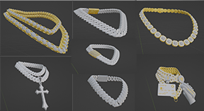 SW3RV DEPT · Basic Chain Pack