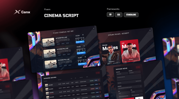 Shop Premium FiveM Scripts: ESX & QBCore & Standalone | CanX Scripts