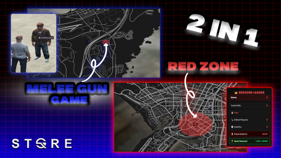 qs store | [Script] Red Zone / Melee Gun Game