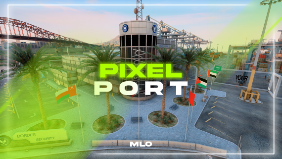 Pixel Studios · Pixel Port Map