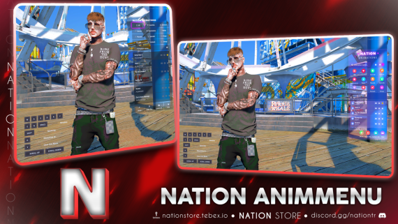 nationstore · Animation Menu | Custom Emotes, Group System + Animpos ...