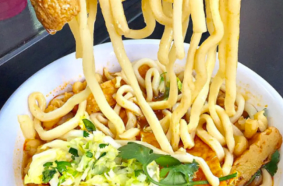 Frozen Streets Of LA · Food Court Booths