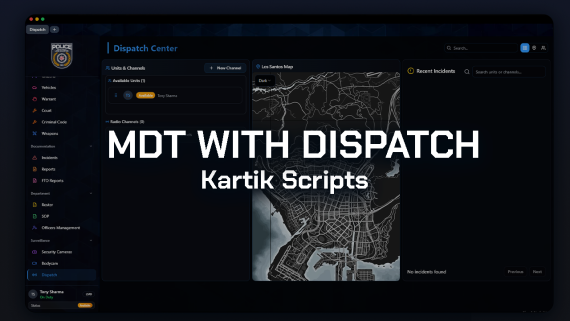 Kartik Scripts · MDT with dispatch