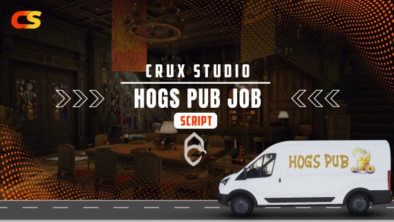 CRUX STUDIO | HOGS PUB JOB QB / QBOX / ESX