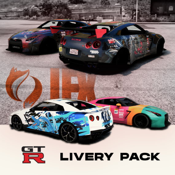 LordeFX · GTR R35 Car Livery Pack