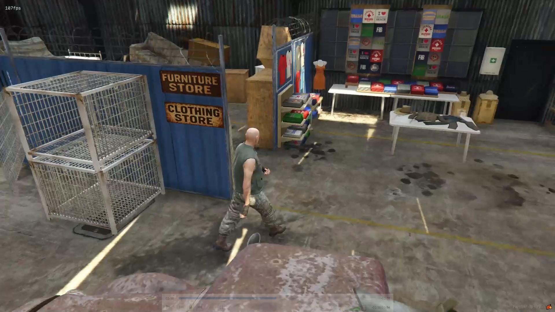 No Man’s Map · Safe Zone scrapping / Apocalypse