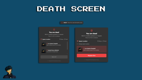 Praryo · Death Screen (Open Source)