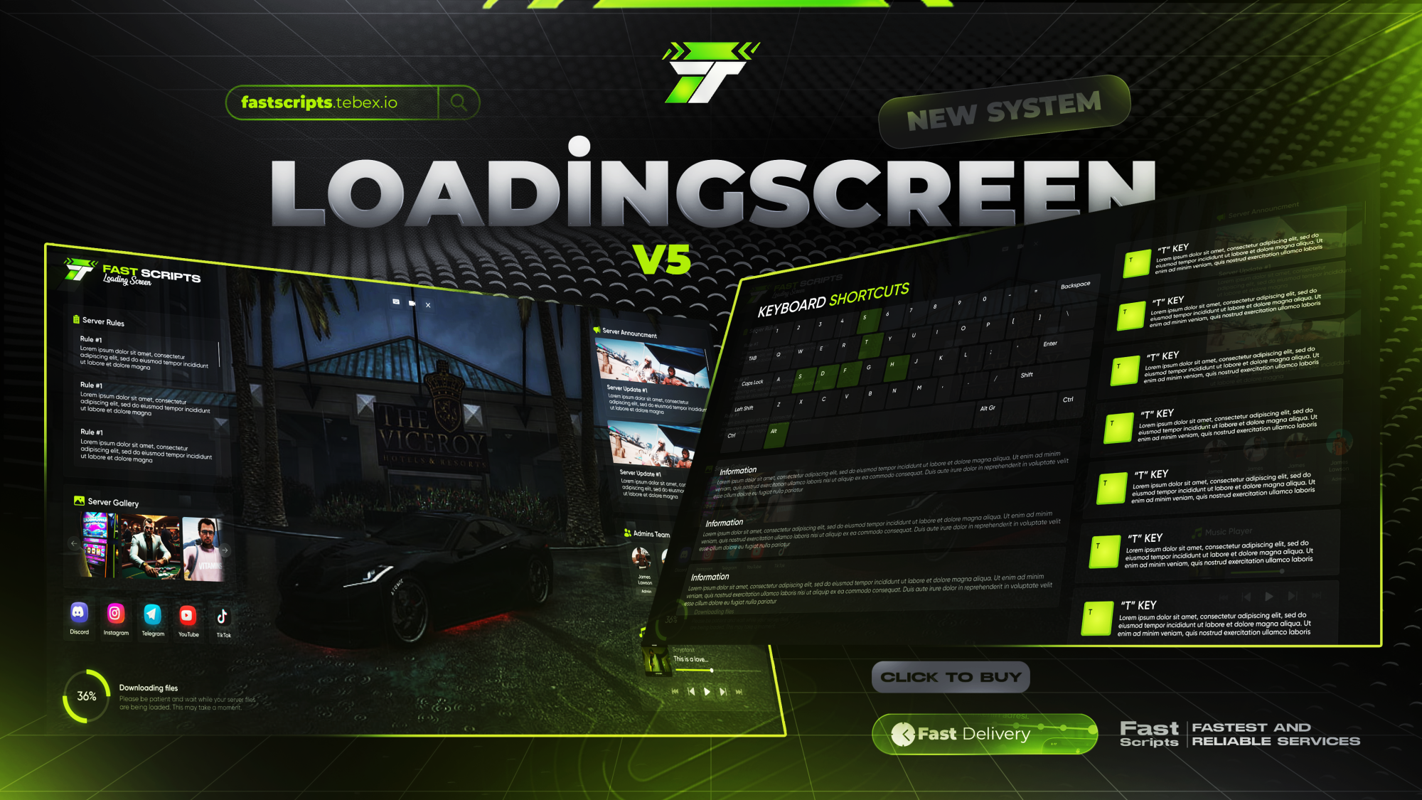 Fast Scripts · Loading Screen V5