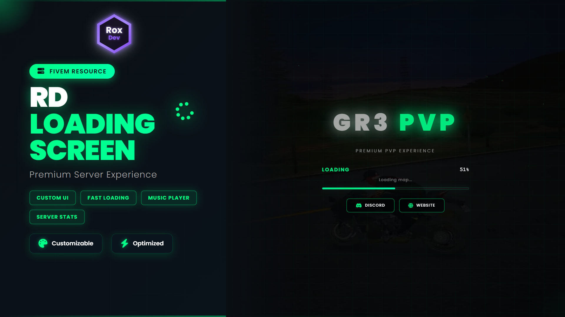 RoxDev · RD Loading Screen - QB Loading Reimagined | Modern & Customizable