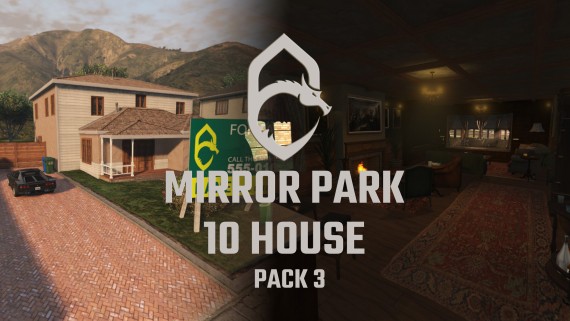 Hane Studios | Mirror Park 10 Houses Pack 3