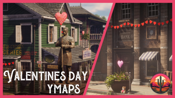 NewTrailsCreations | Valentines Day City Decorations