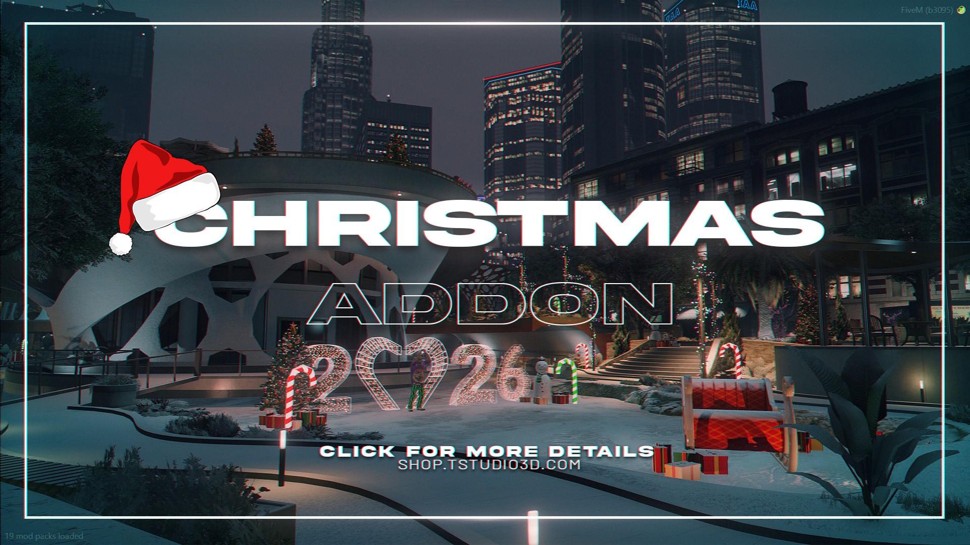 TStudio - XMas Addon | Premium FiveM MLO - Instant Download | TStudio by TurboSaif