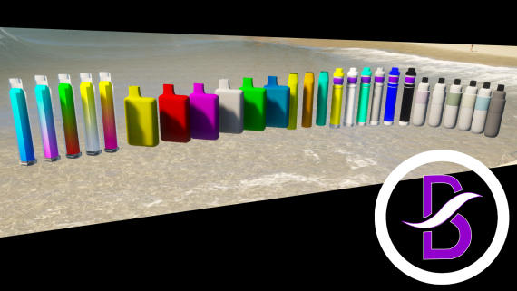 BLUE X FM | Vapes Prop Pack