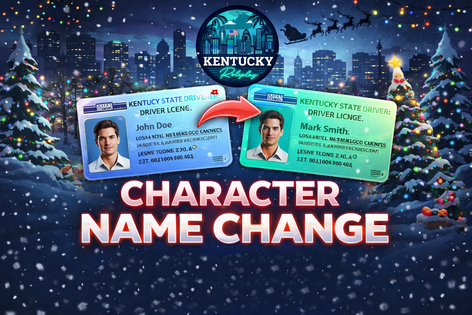 Kentucky RP · Character Name Change
