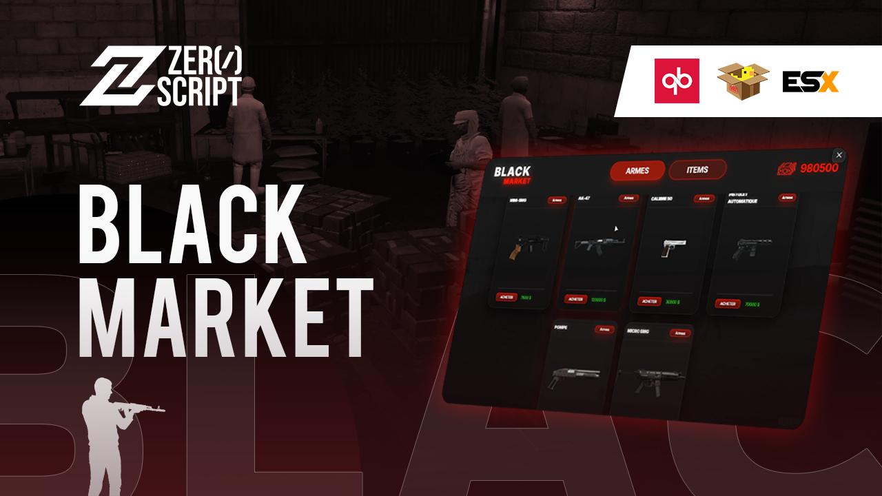 ZERO SCRIPT · ZS Blackmarket