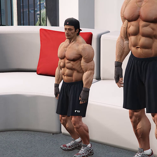 GTA Apparel · Midget Body Builder – Custom FiveM Dwarf Ped (70% Scaled ...