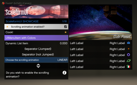 manups4e | ScaleformUI - (Help the Dev version)