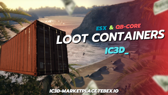 IC3D MARKETPLACE | Loot Containers