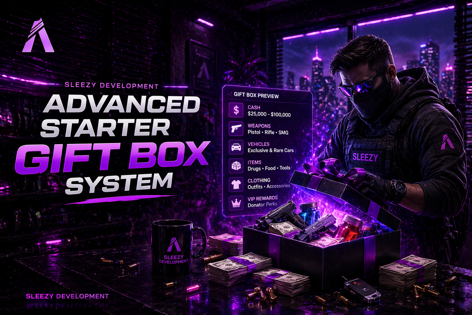 Sleezy Development | Premium FiveM Scripts & UI Systems