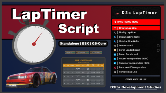 D3lta Development Studios | LapTimer