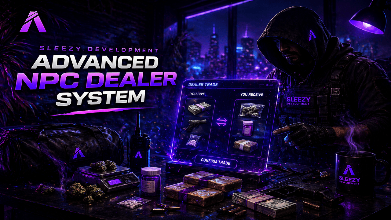 Sleezy Development | Premium FiveM Scripts & UI Systems