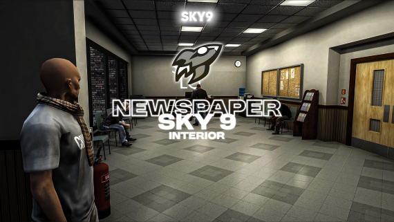 Retake Studio | SKY9 - Paleto Newspaper