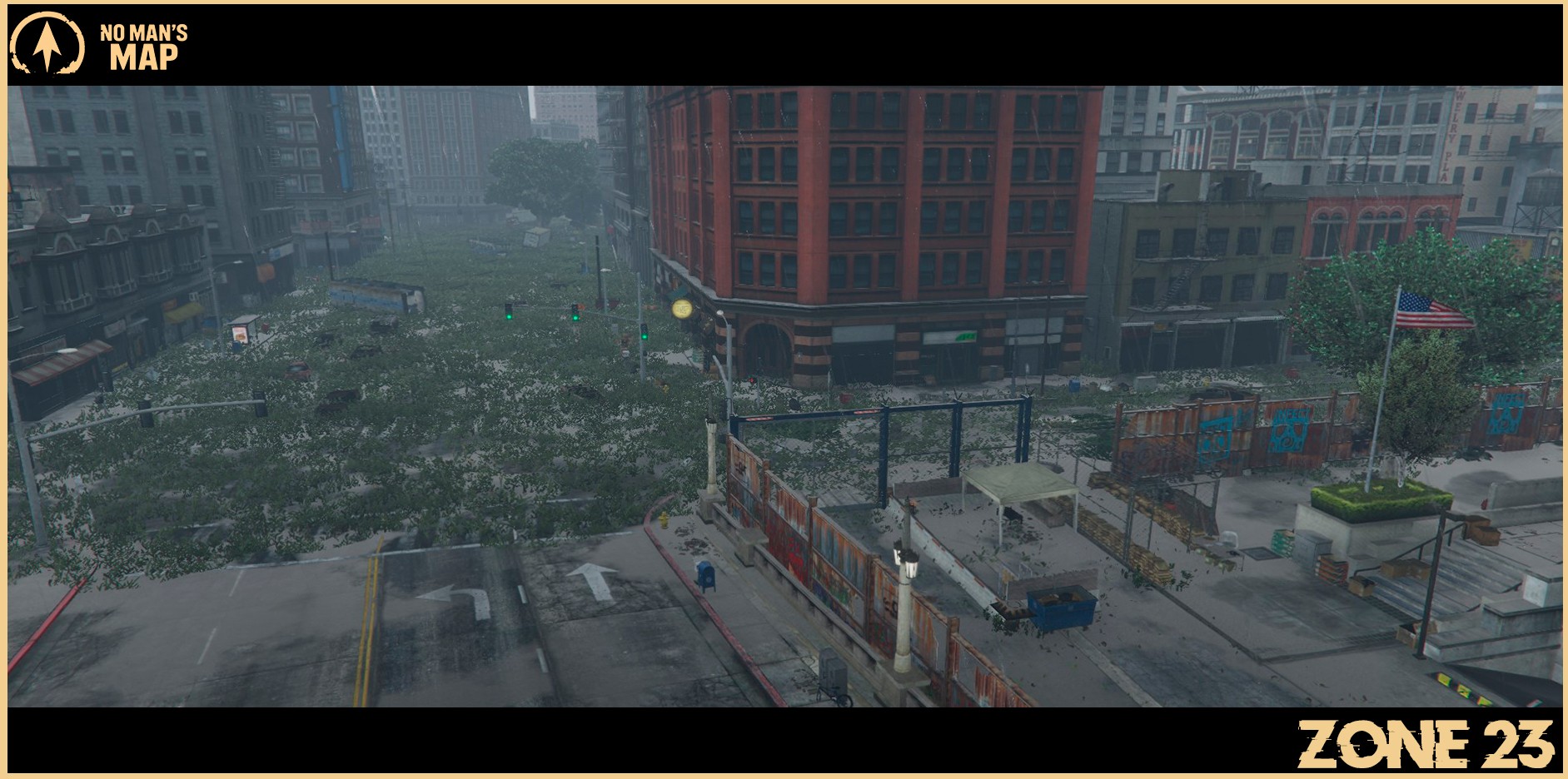 No Man’s Map · Zone 23 / Apocalypse