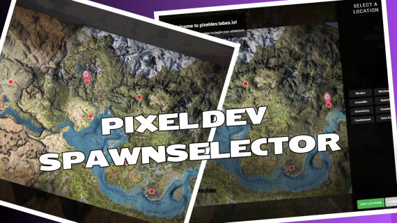 PIXLE DEV · 3D MAP-SPAWNSELECTOR