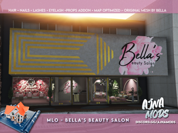 AjnaModsMaps · Bellas Beauty Salon