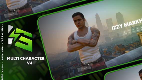 izzy Scripts · [Multicharacter V4] ESCROW QBCORE ESX QBOX